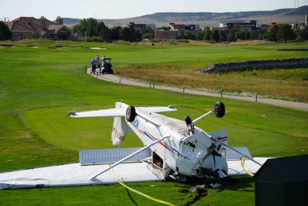 Plane crashes on Meridian Golf Course - Colorado AvidGolfer